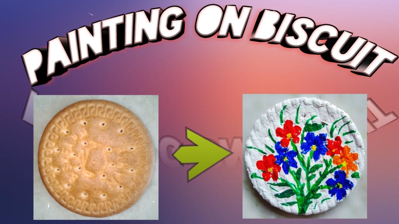 Painting On Biscuit With Acrylics - YouTube