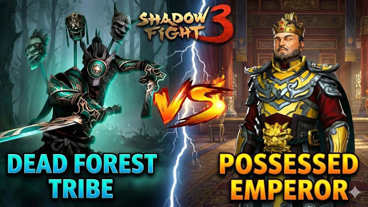 Dead Forest Tribe VS Possessed Emperor: Ultimate Battle! 👹🔥 | Shadow ...