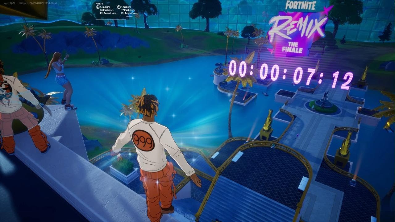 Fortnite live event juice wrld - YouTube