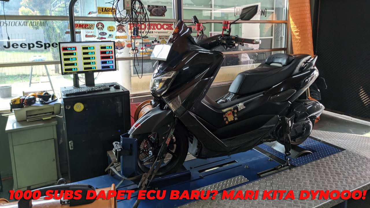 1000 SUBS DAPET ECU BARU? MARI KITA DYNOOO! [ Nmax Boreup Project RC ...
