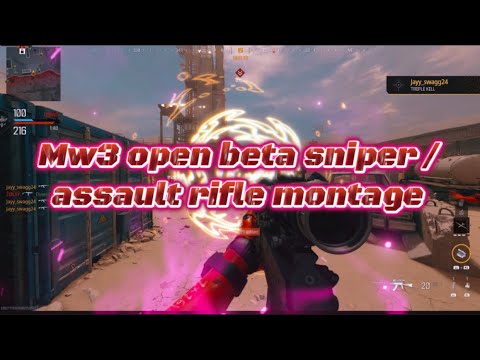 My modern warfare 3 open beta experience/ sniper and assault rifle ...