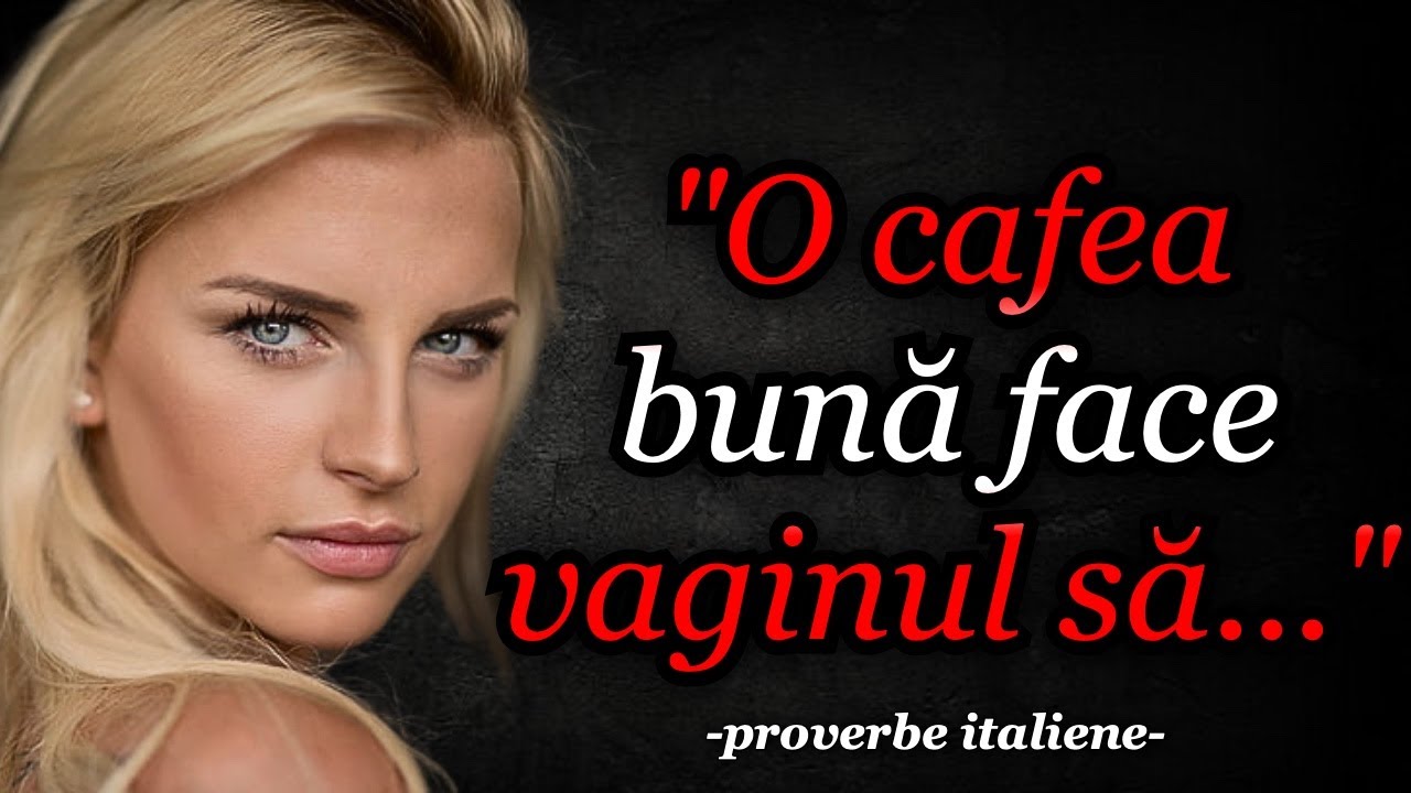 Proverbe Italiene | Citate Latine despre Viață, Familie și Iubire - YouTube