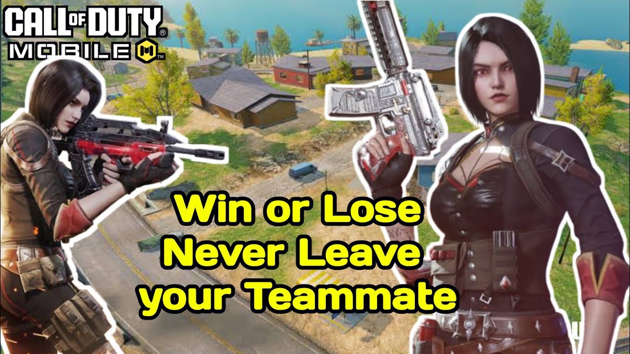 Win or Lose a true soldier never leave a man behind - CODM Battle ...