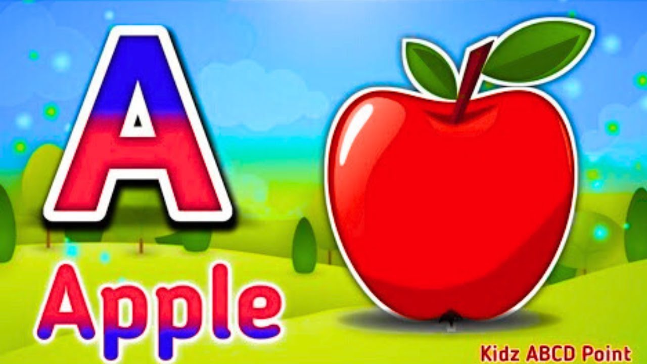 ABCD Learning video for baby/ ABC sound songs for kindergarten A is For ...