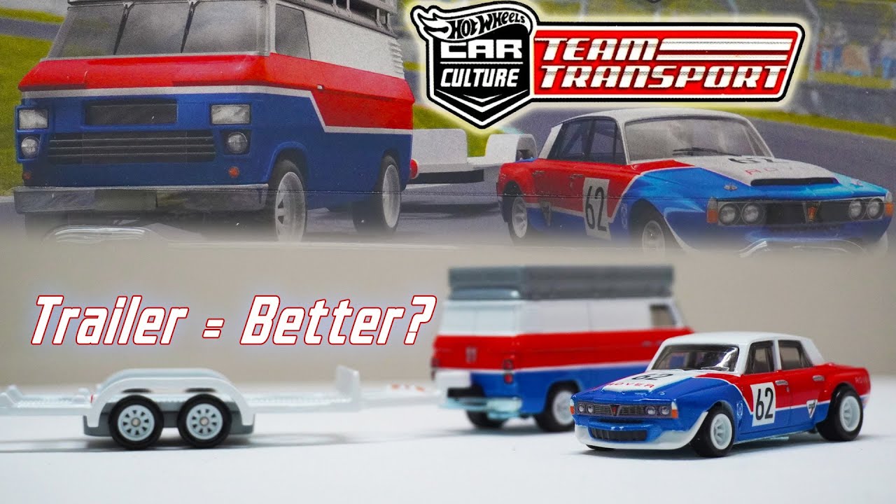 70' Rover P6 Group 2 / Rally Hauler Team Transport Hotwheels Premium ...