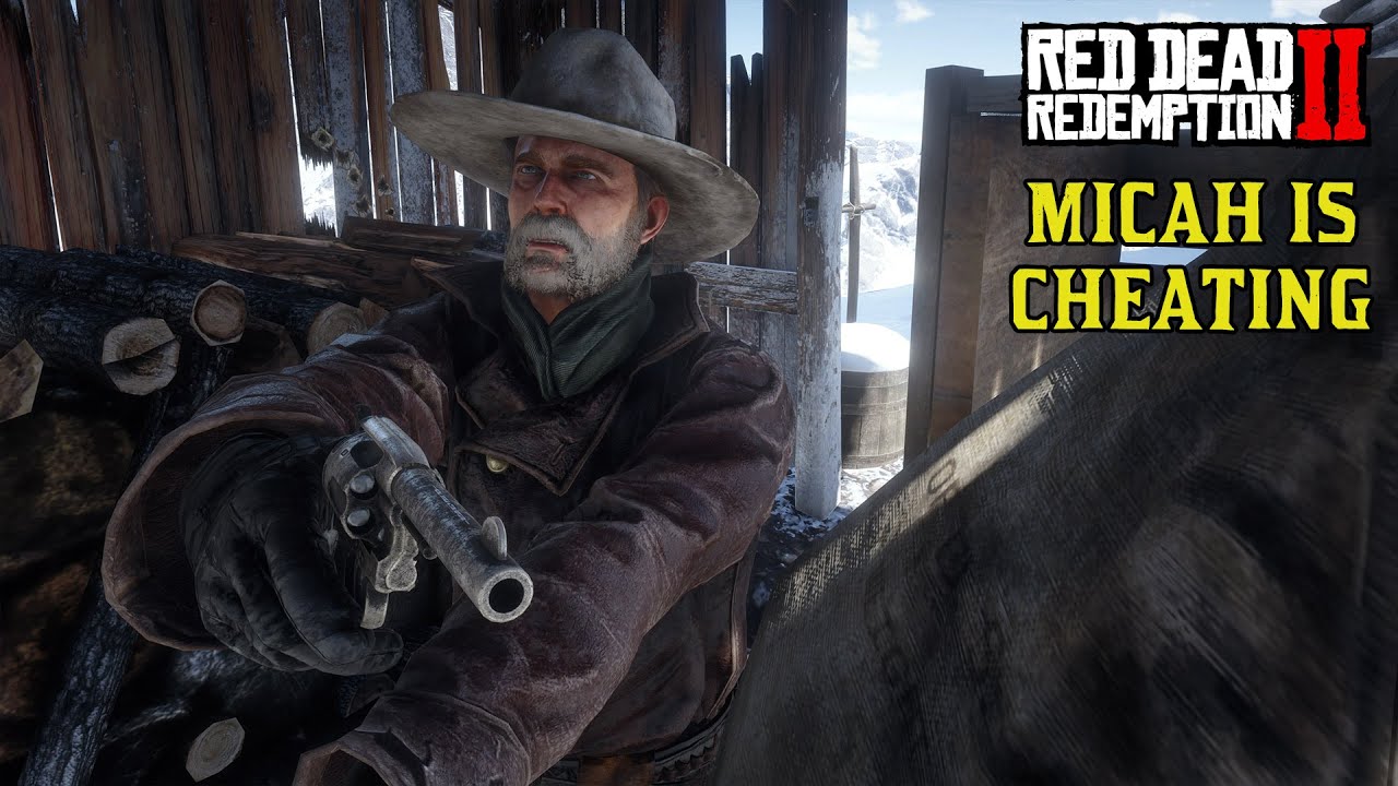 RDR2 Micah Bell is Using Aim Assist in Final Mission - YouTube