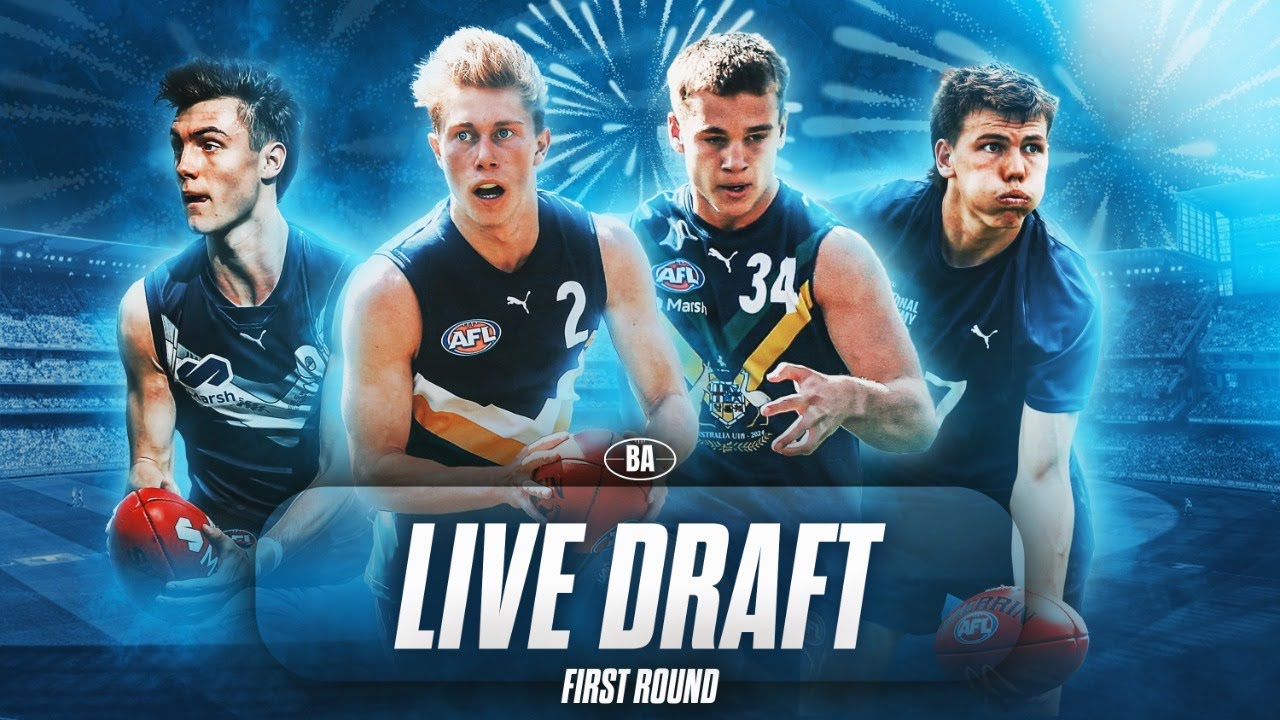 2024 AFL Draft | First Round LIVE - YouTube