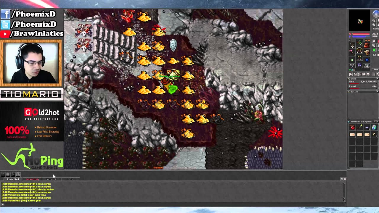 Tibia Guia sorcerer/druid 150+ - YouTube