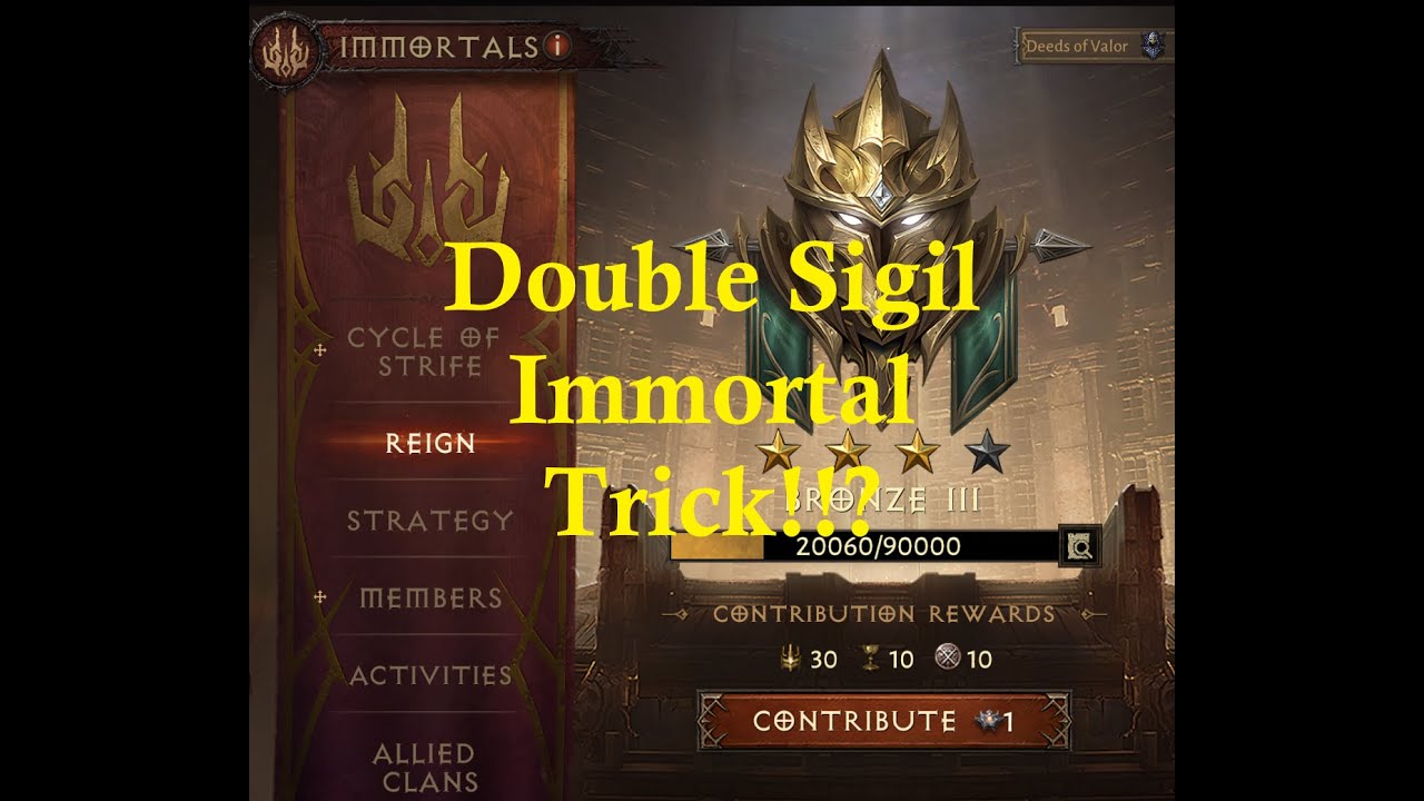 Do This Now For Double Sigil Turn In! - YouTube