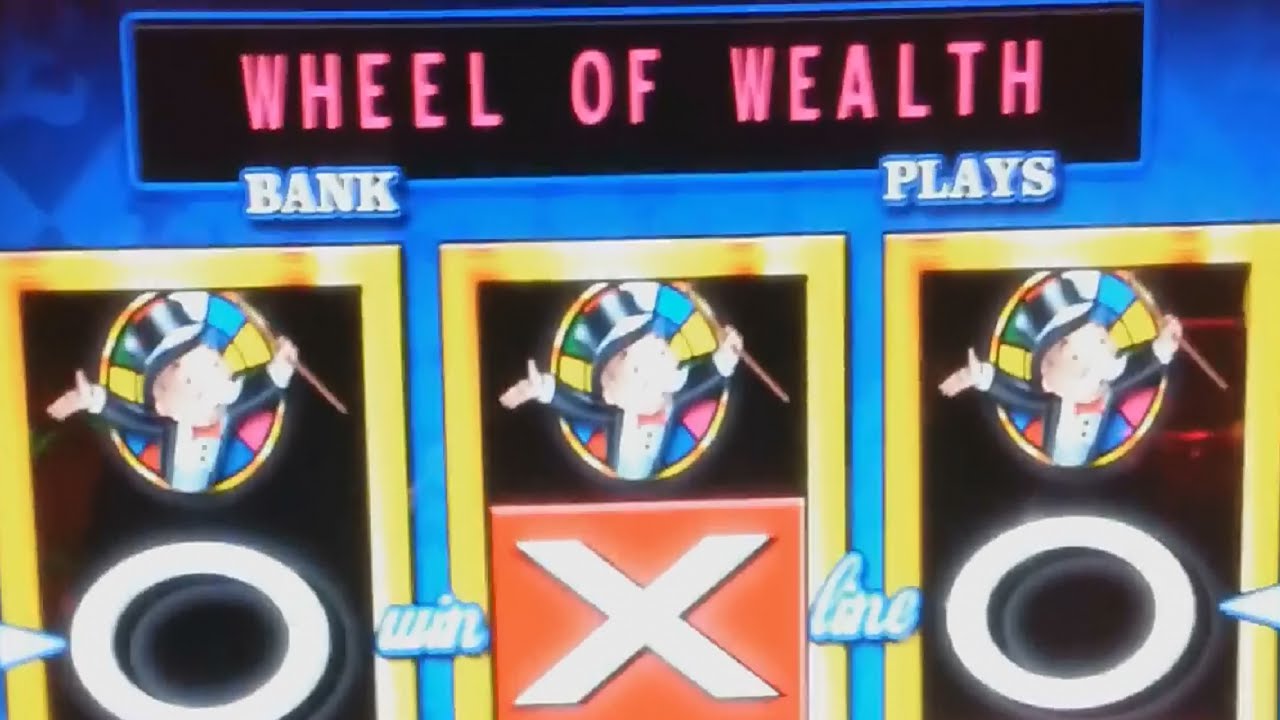 £5 Challenge Monopoly Wheel of Wealth Fruit Machine at Funland Hayling ...