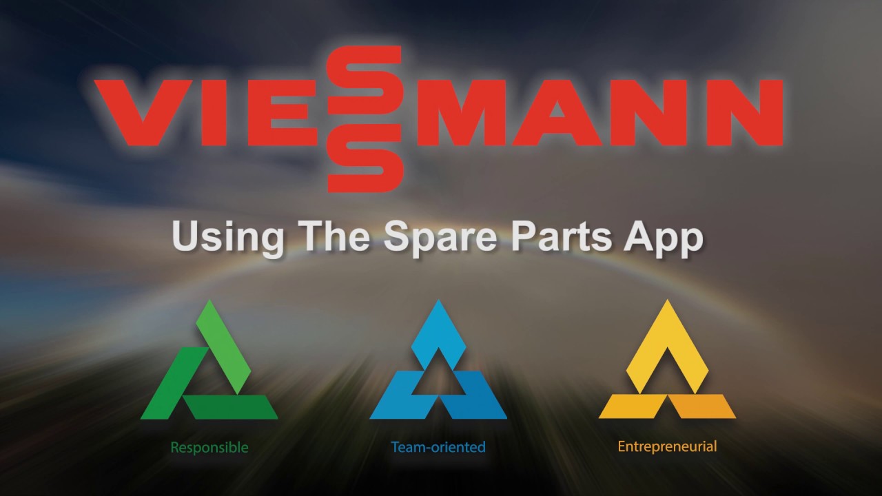 Viessmann Spare Parts App - YouTube