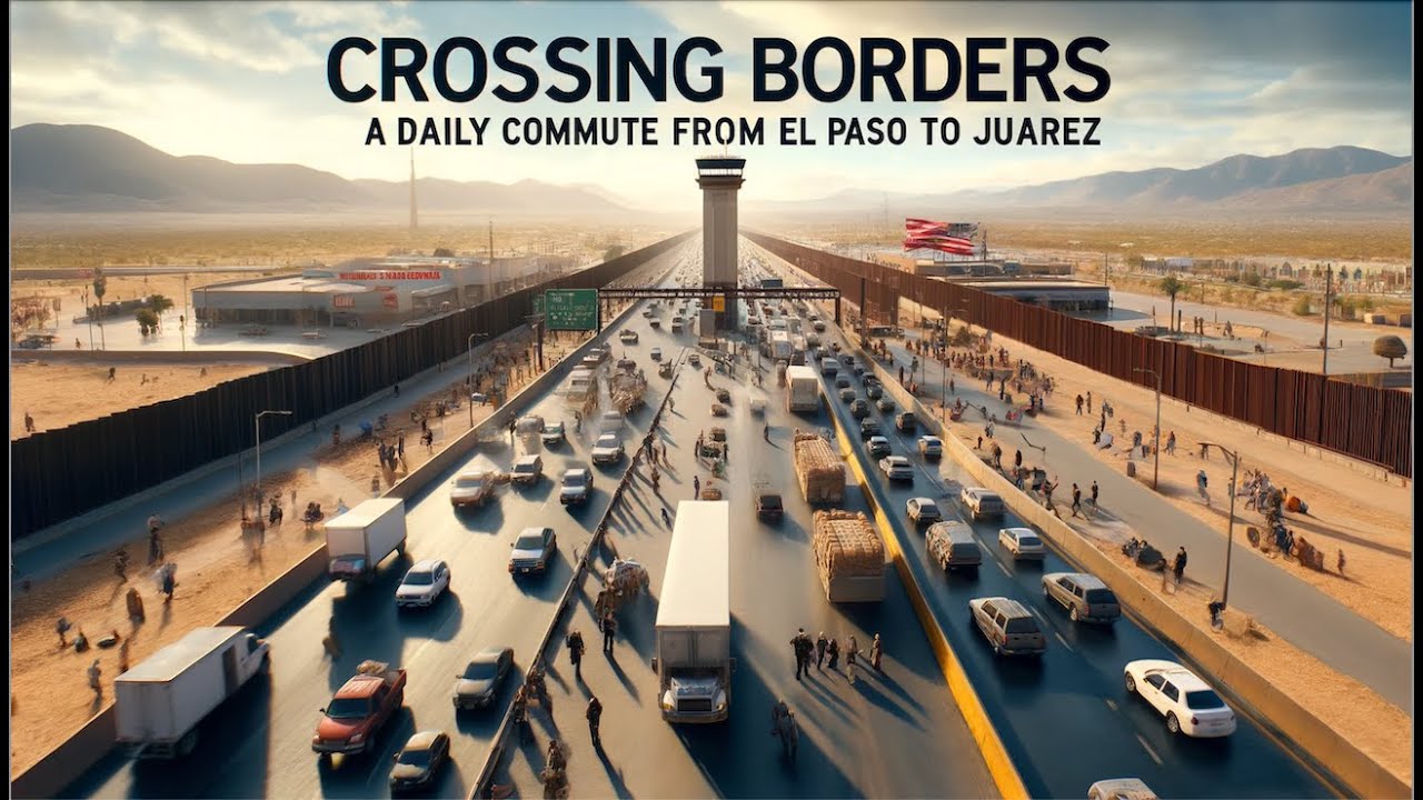 Crossing Borders: Daily Commute from El Paso to Juarez - YouTube