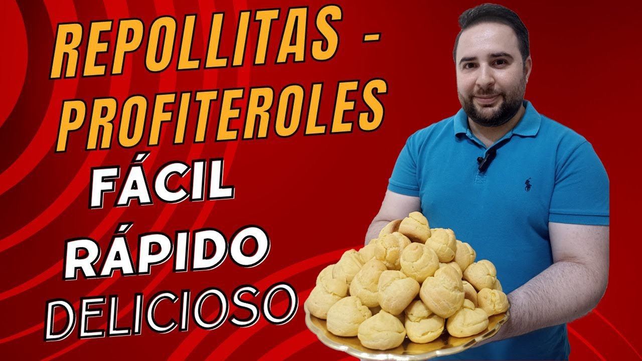 Como preparar repollitas o profiteroles fácil y rápido - Sorpréndeme ...