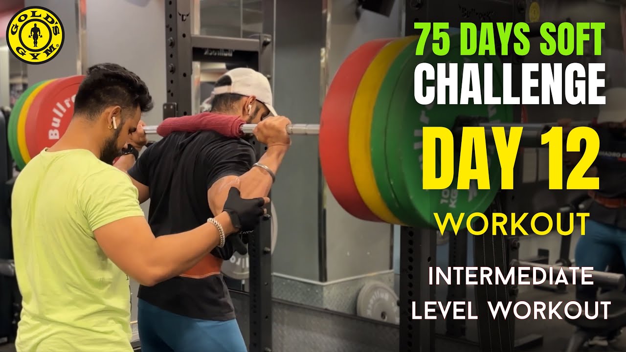 Day 12/75 Days Soft Challenge| Workout | 75Hard Challenge ka Easy ...