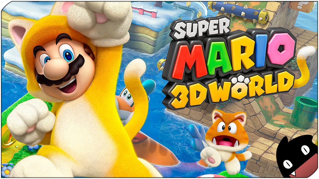 Super Mario 3D World - 03 - Hacia la cima de la montaña - YouTube