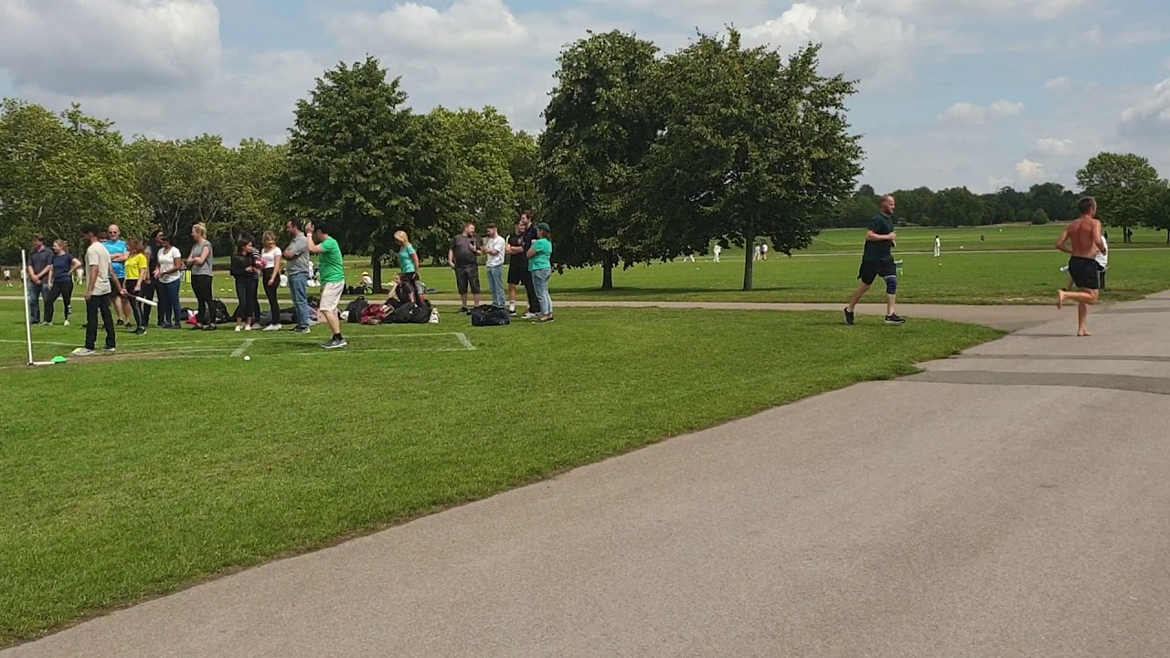 Letsplaysports rounders set up regents park - YouTube