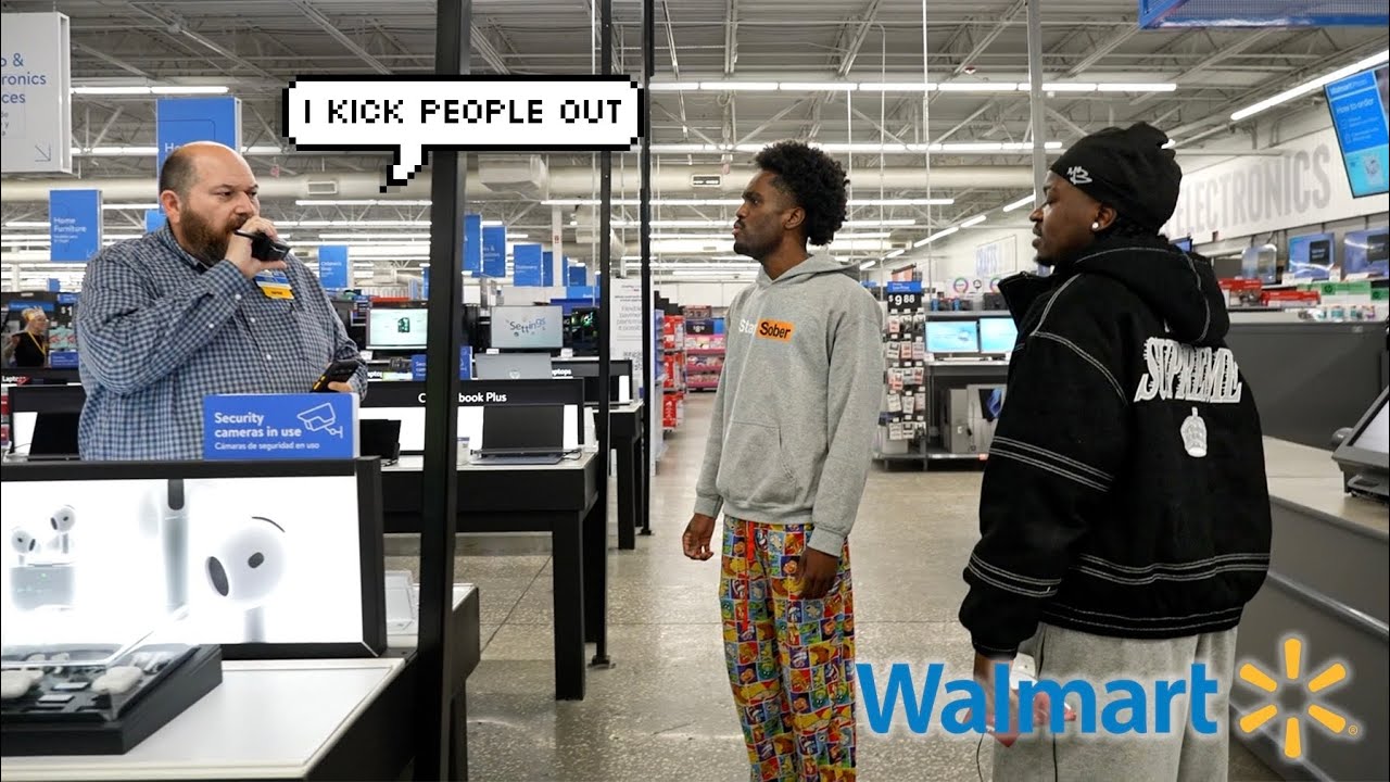 Angry Walmart Manager Kicked Us Out! - YouTube