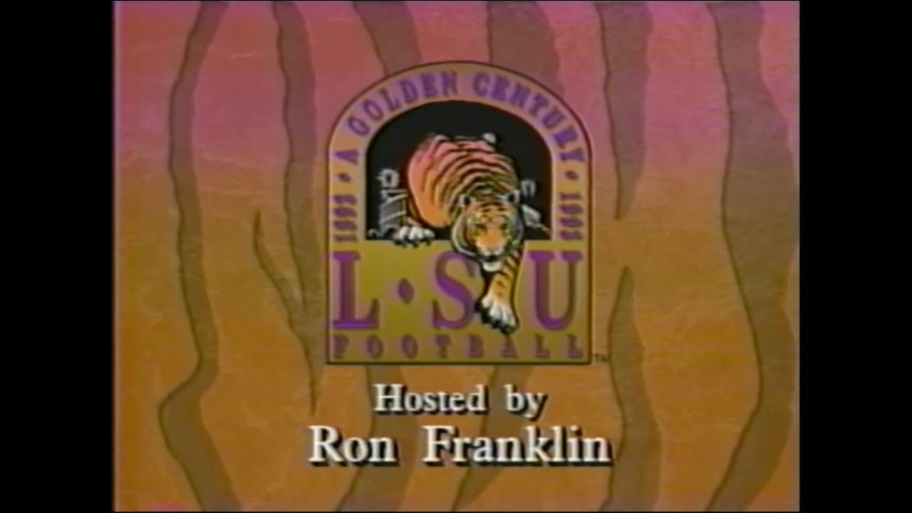1893-1993 A Golden Century of LSU Football - Golden Moments in Tiger ...