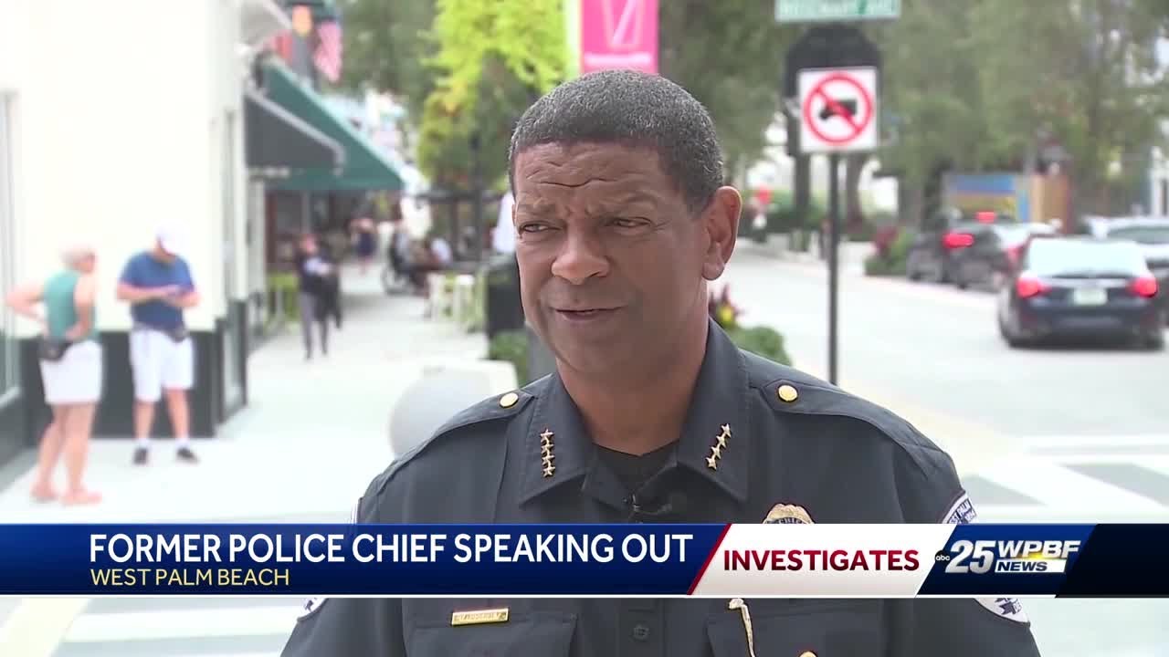 "I did not do anything wrong": Fired West Palm Beach Police Chief Frank ...
