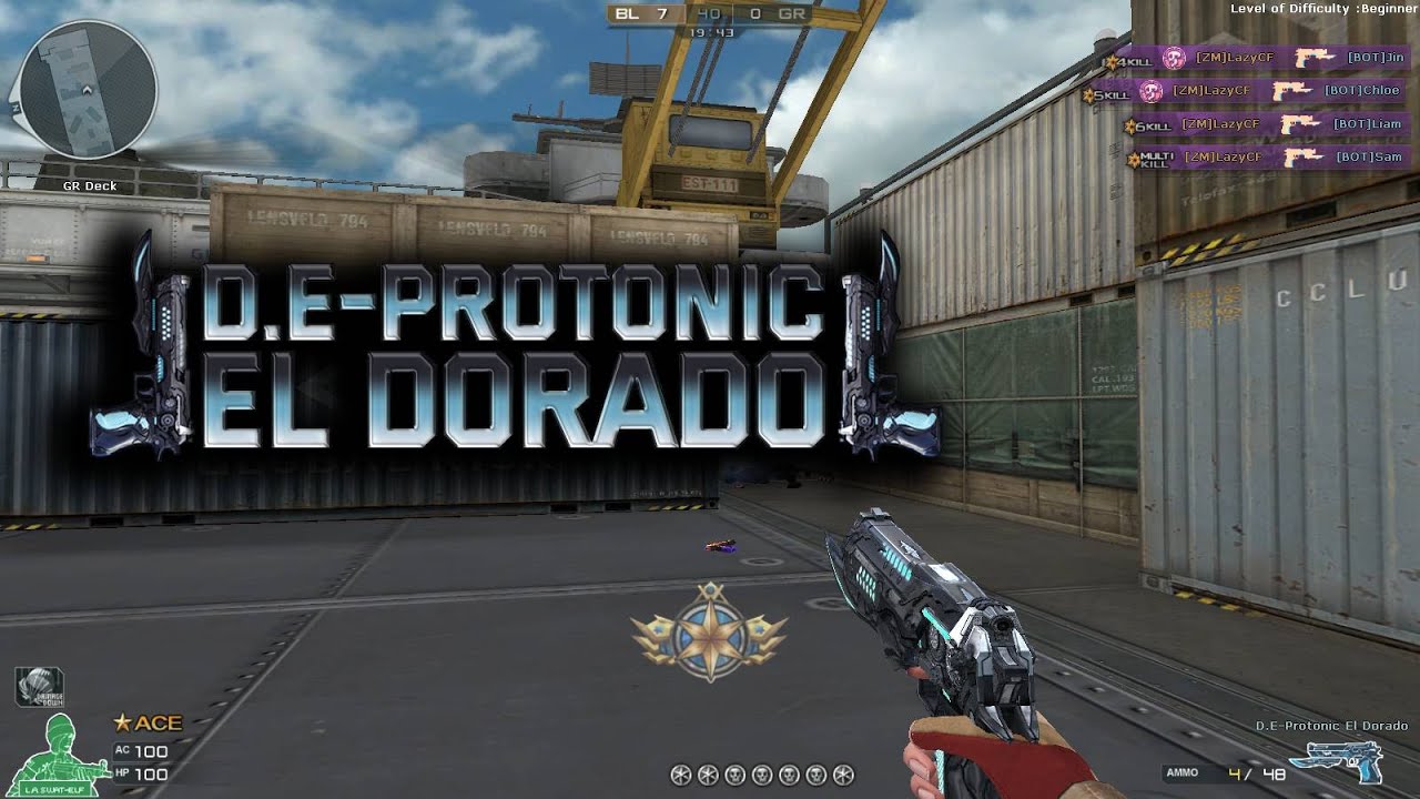 Crossfire West - D.E-Protonic EL Dorado Free For All game played - YouTube
