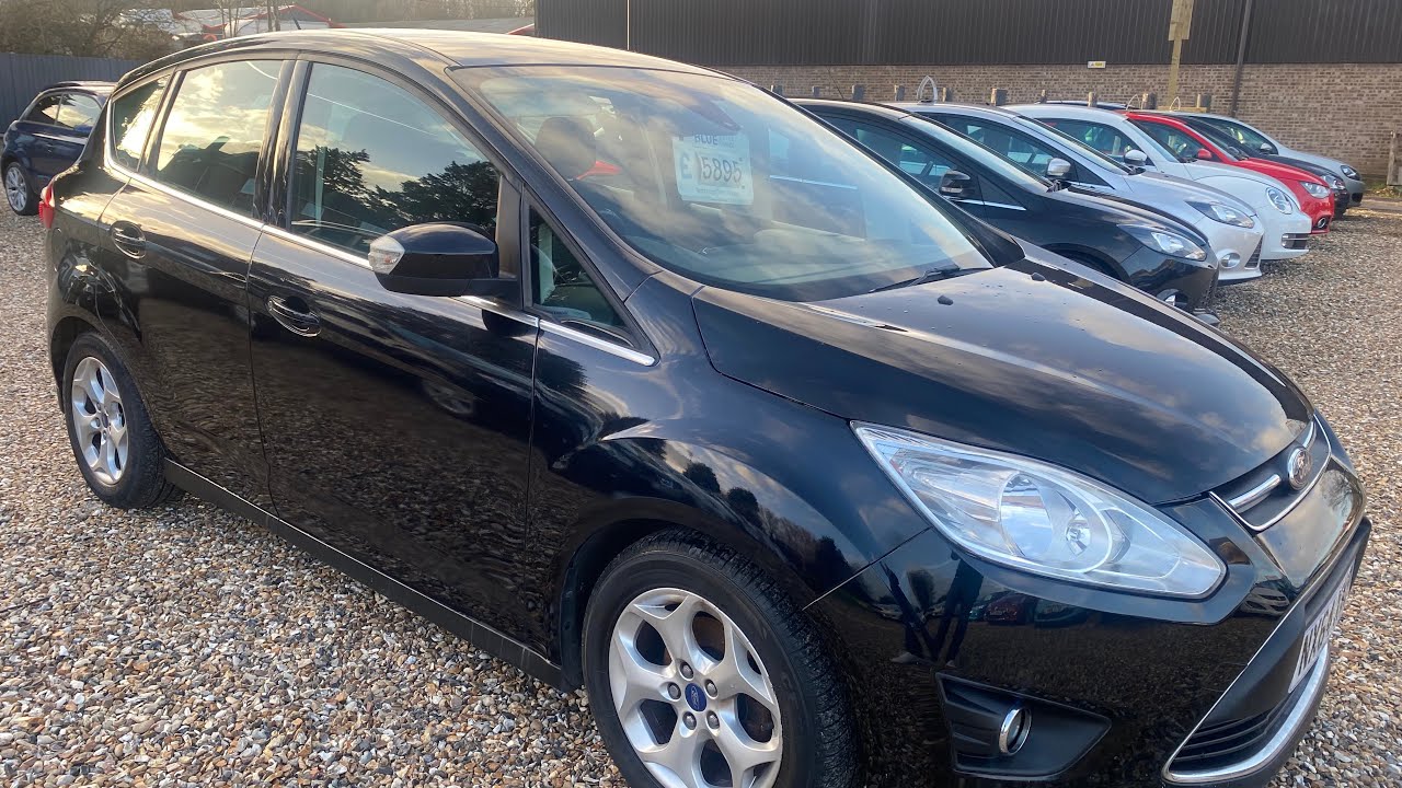 14 64 Ford C-Max 1.6 Zetec MPV 5dr Petrol Manual Euro 5 (105 ps) - YouTube