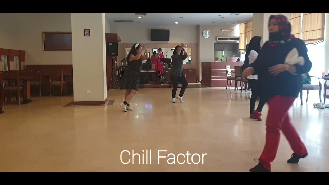 Chill Factor line dance 💃 - YouTube