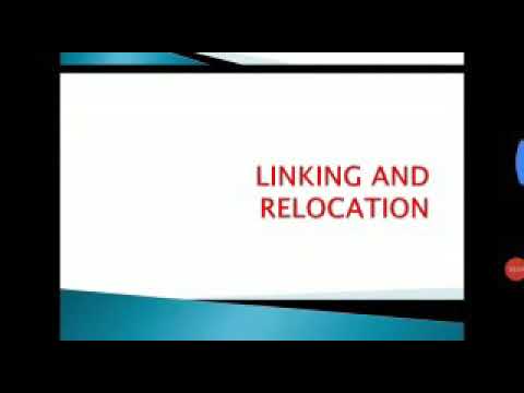 Linking and relocation - YouTube