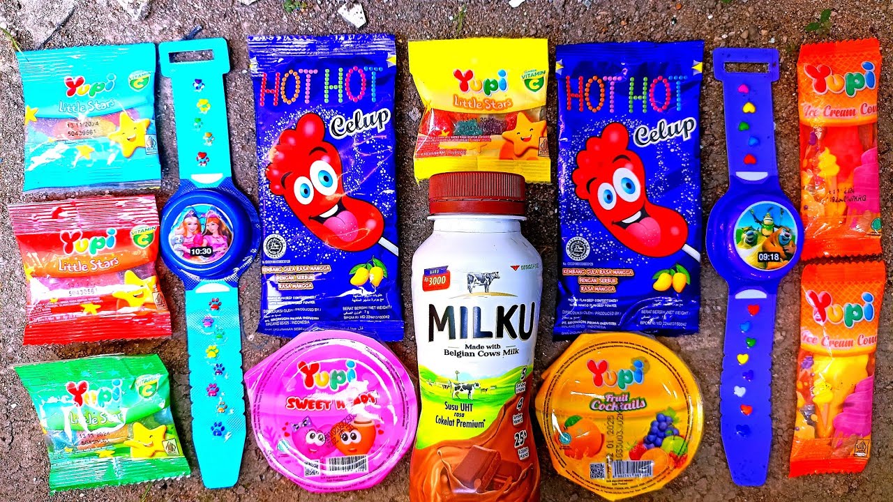 Hunting Es Krim Permen Yupi Cha Cha Minis Little Star Cucu Quackle ...