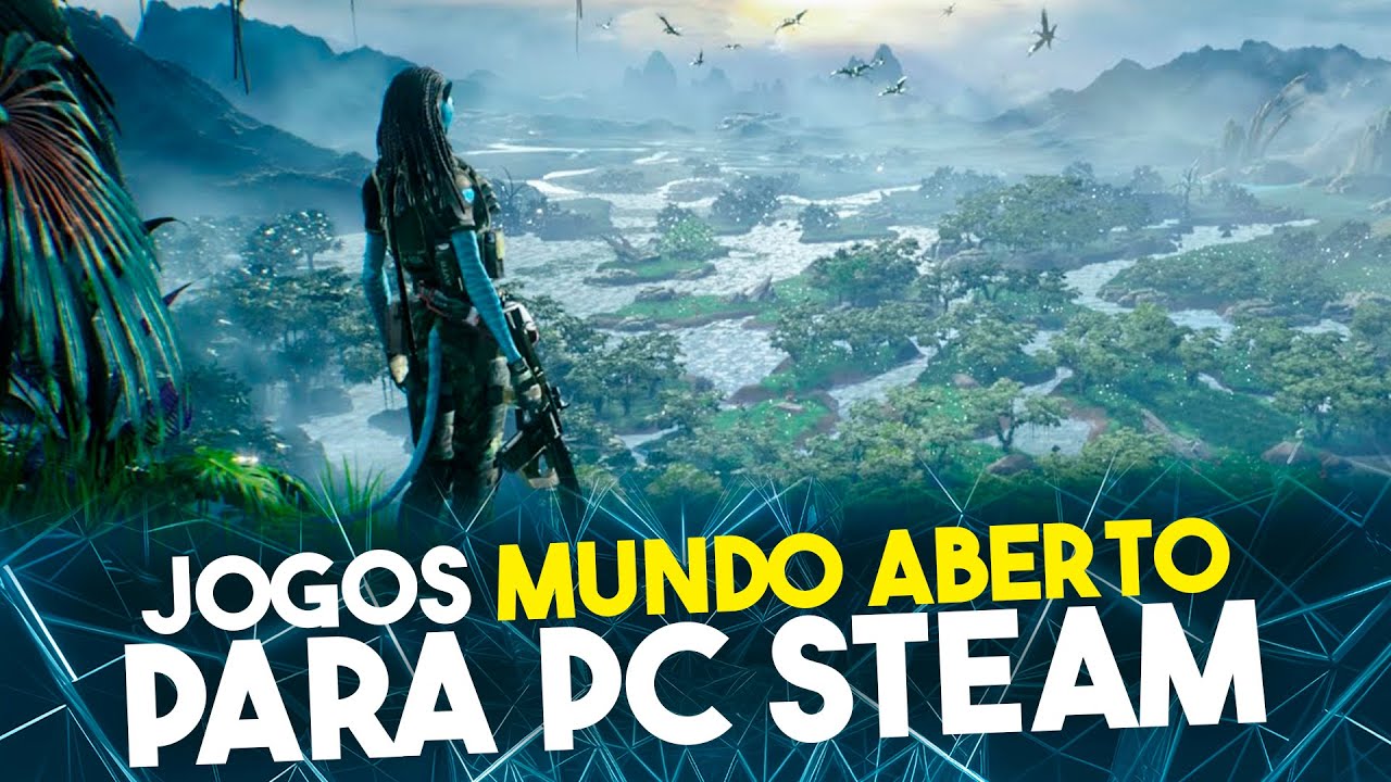 TOP 10 MELHORES JOGOS MUNDO ABERTO PARA PC STEAM 2024! - YouTube