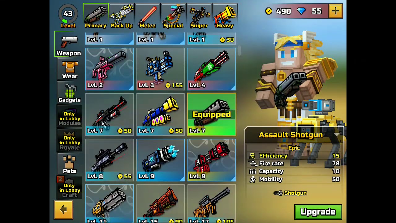 3 cat spam practice|pixel gun 3d| - YouTube