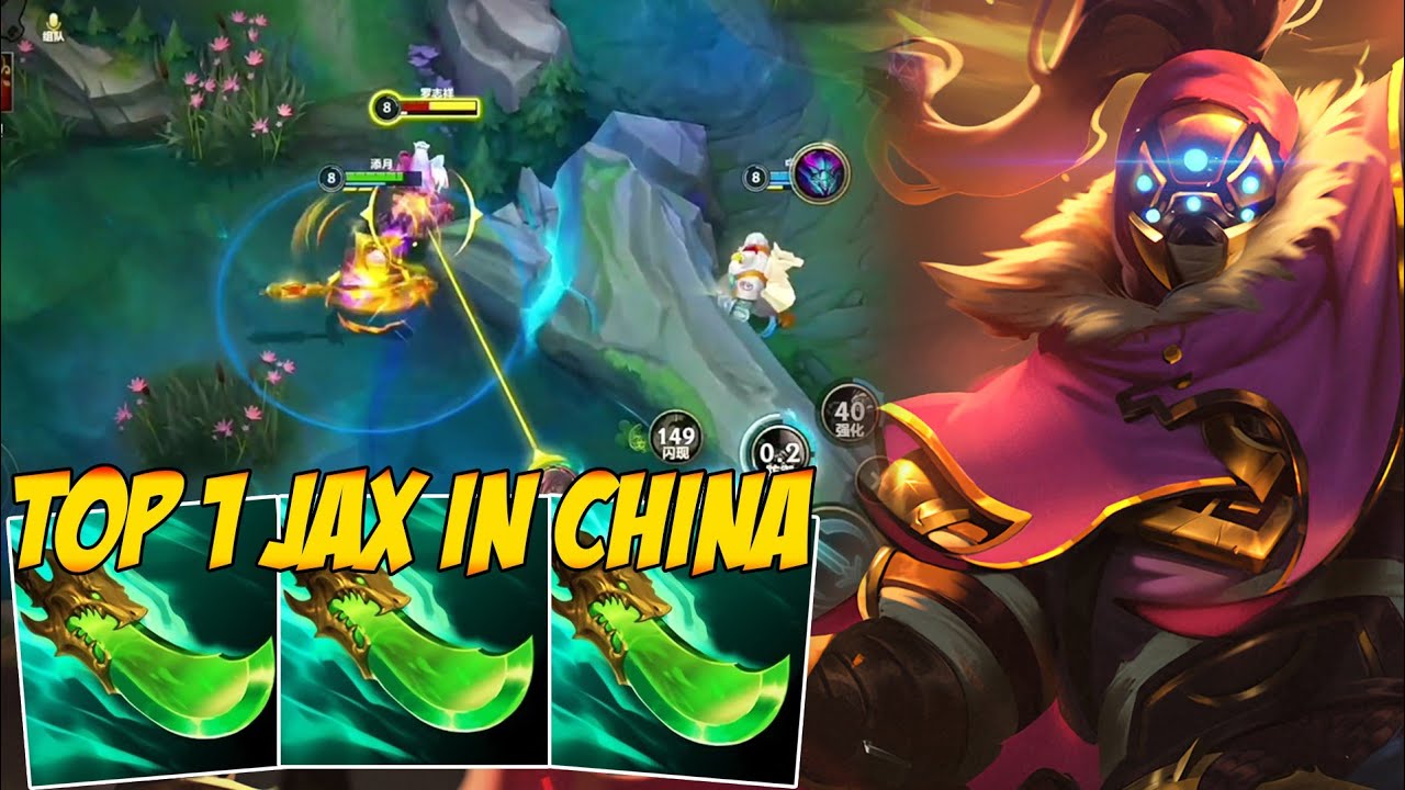 JAX NOW IS UNSTOPPABLE (THE BEST BUILD FOR JAX) - WILD RIFT - YouTube