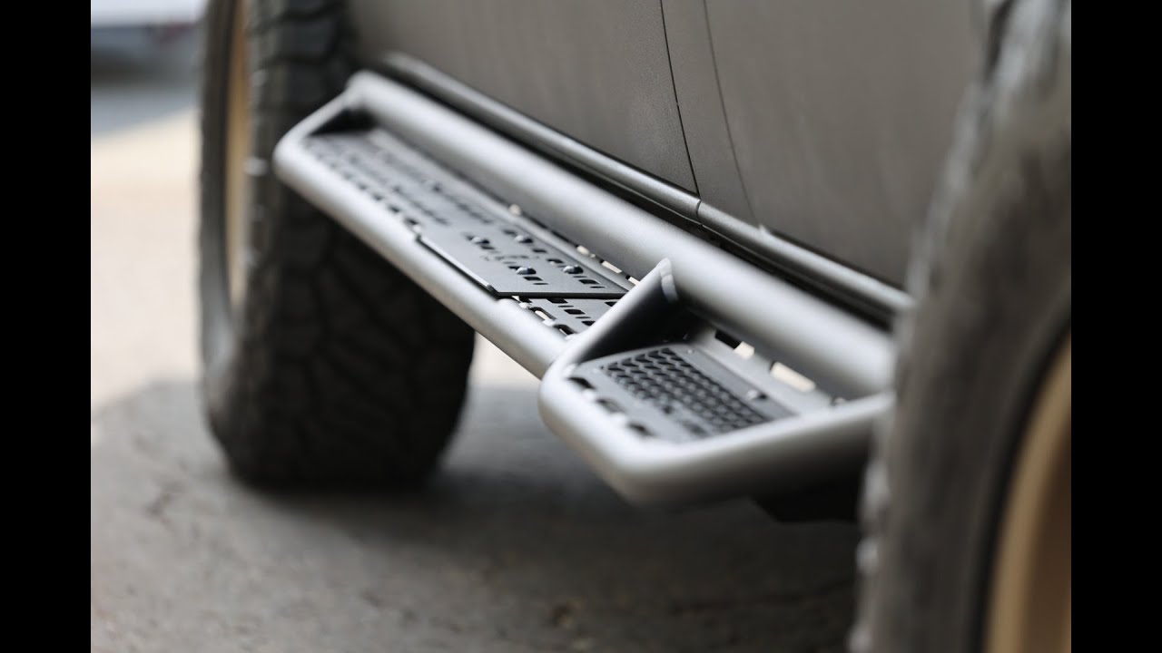 Owl Sprinter Side Step Install Updated - YouTube