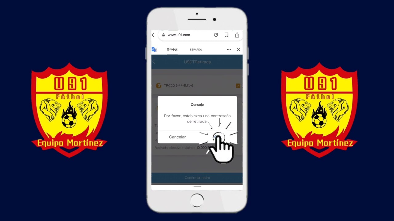Retiro de dinero de U91 a Binance - YouTube