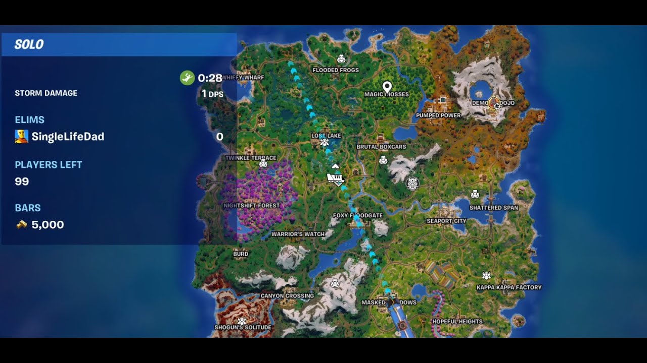 Magic Moses Drop in Fortnite Chapter 6, Season 2: 2nd Place w/ 6 elims ...