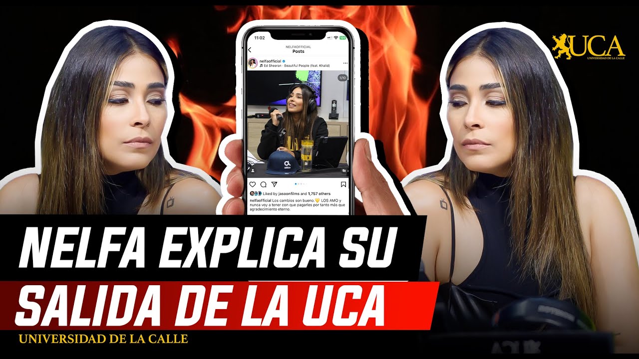 Nelfa Núñez explica el rumor de su supuesta salida de La Uca - YouTube