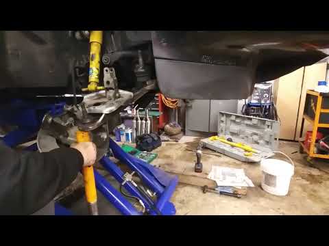 Lowering A C4 Corvette part 3 - YouTube