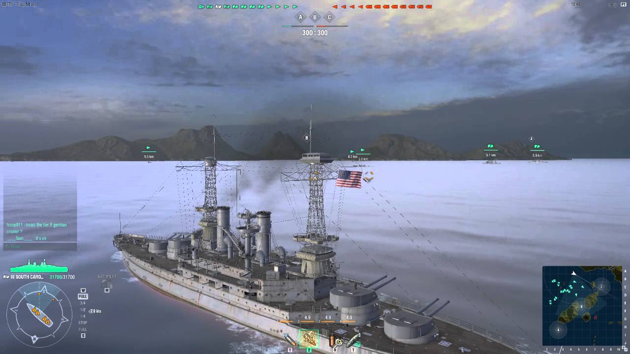 world of warships gameplay - YouTube