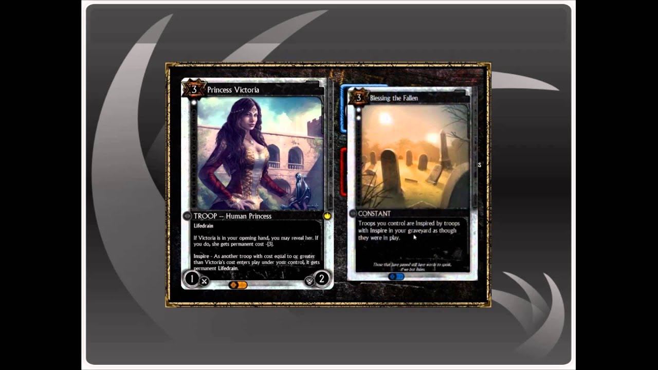 HEX TCG - Card Breakdown - Princess Victoria - YouTube