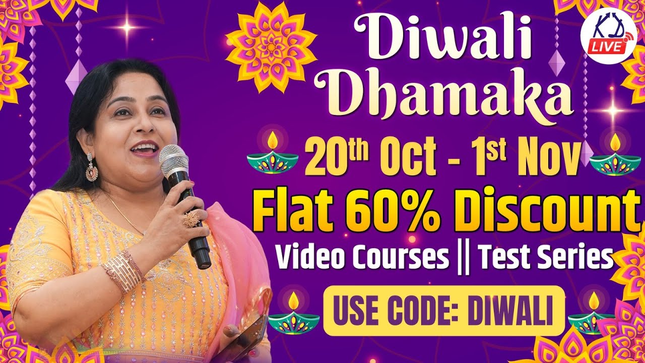 Diwali Dhamaka 🎇🪔🎉| Special Offer Flat 60% Discount | Video Courses ...