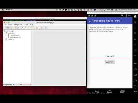 A-Z Mobil Uygulama Hacking - Hardcoded Sensetive Information - Jadx-gui
