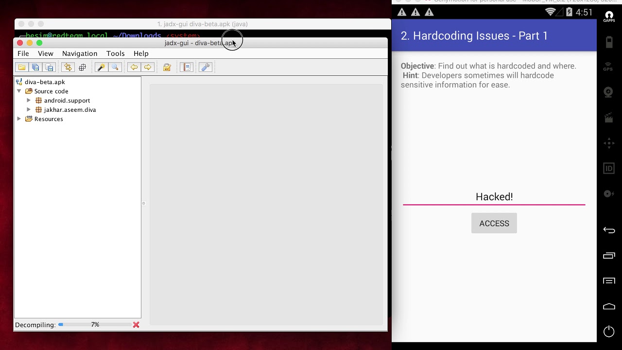 A-Z Mobil Uygulama Hacking - Hardcoded Sensetive Information - Jadx-gui ...