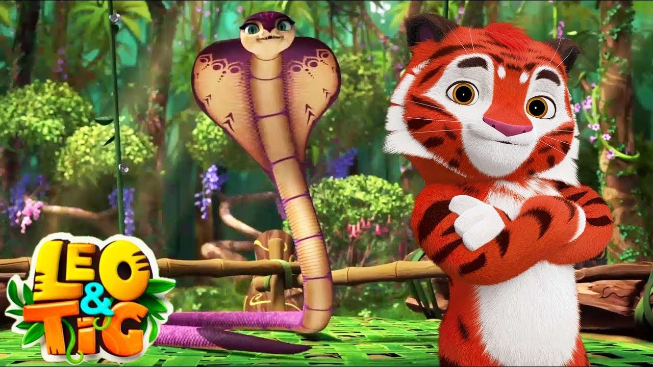 Leo and Tig 🦁 The Snake Charmer 🐯 Best episodes 🦁 Funny Family Good ...