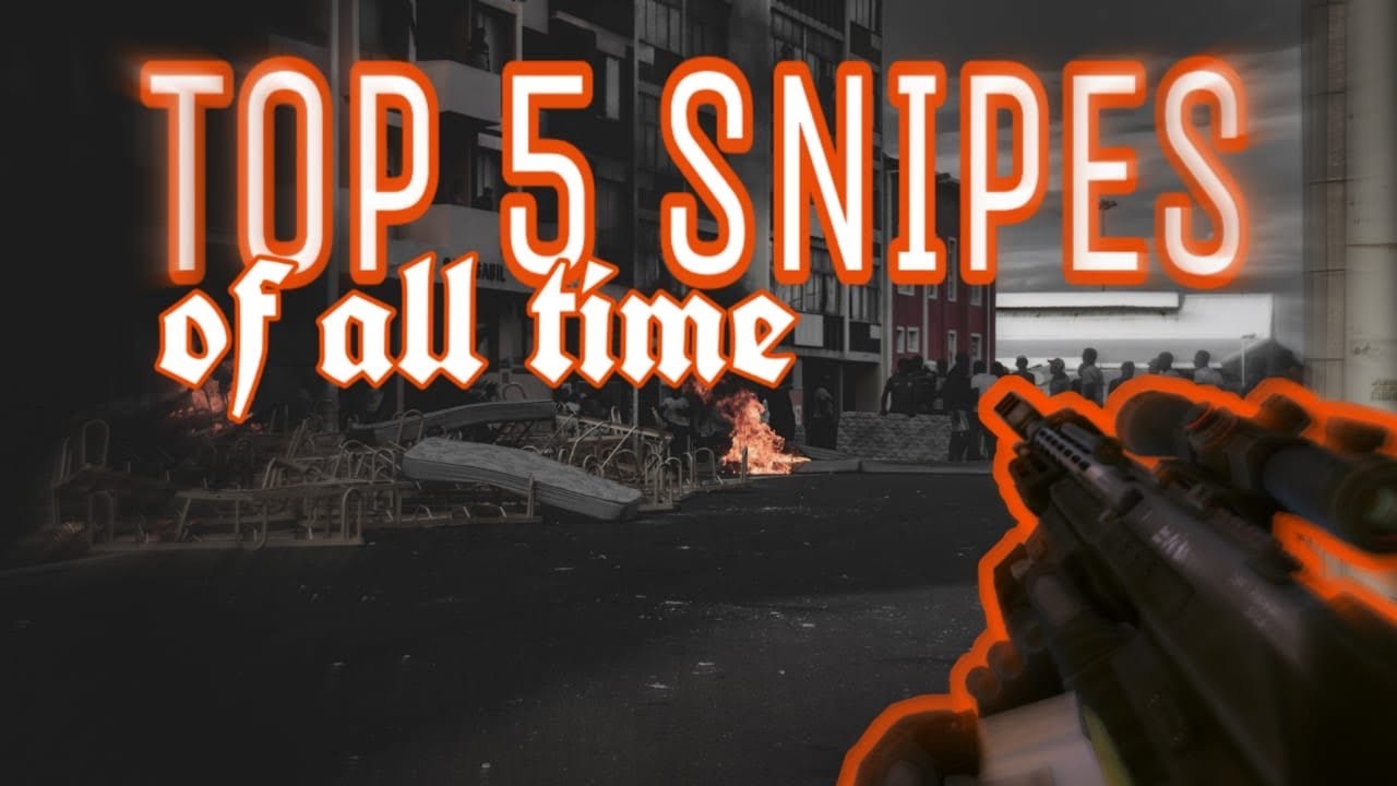 Top 5 Sniping Clips of ALL TIME😱😱 - YouTube
