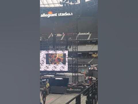 Allegiant Stadium. Section 136 Row 1 - YouTube