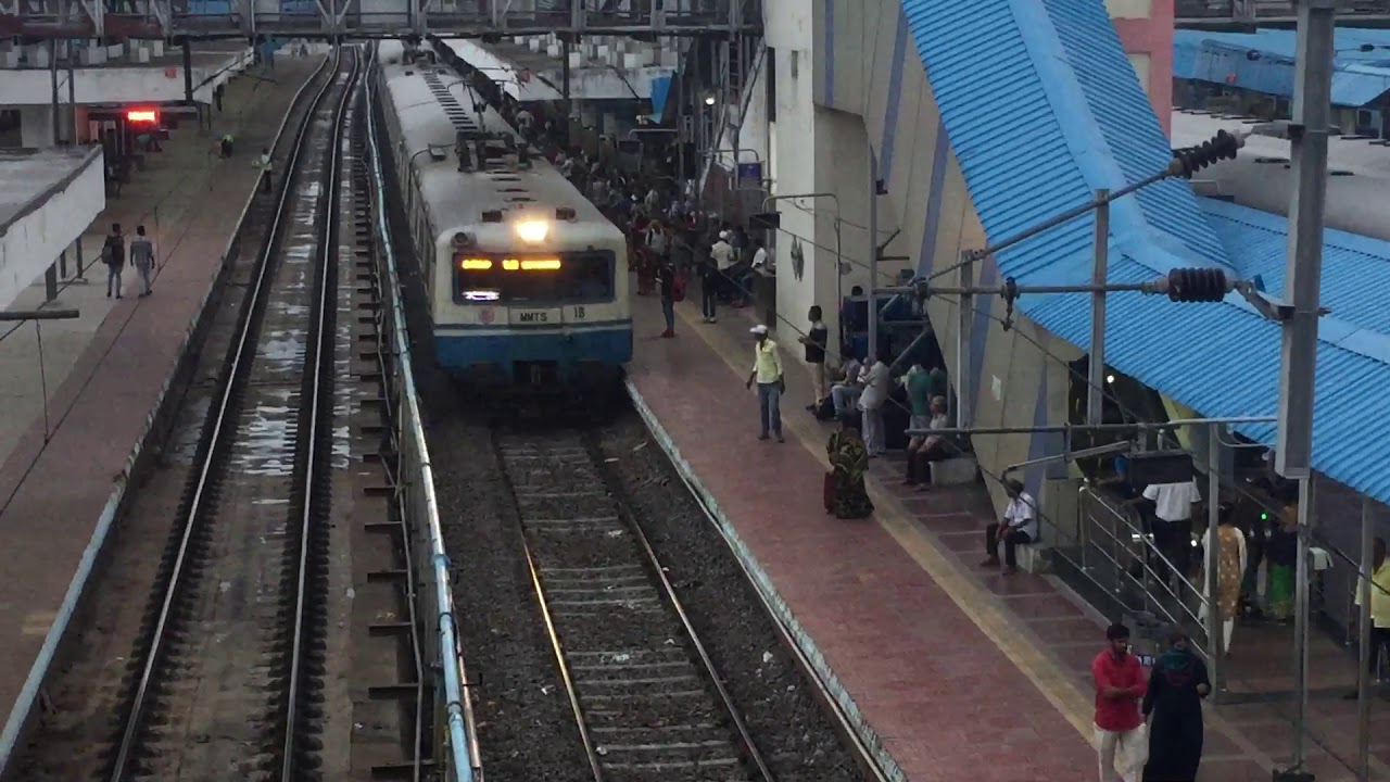 MMTS Train Top View | Kachiguda Railway Station | Hyderabad Multi-Modal ...