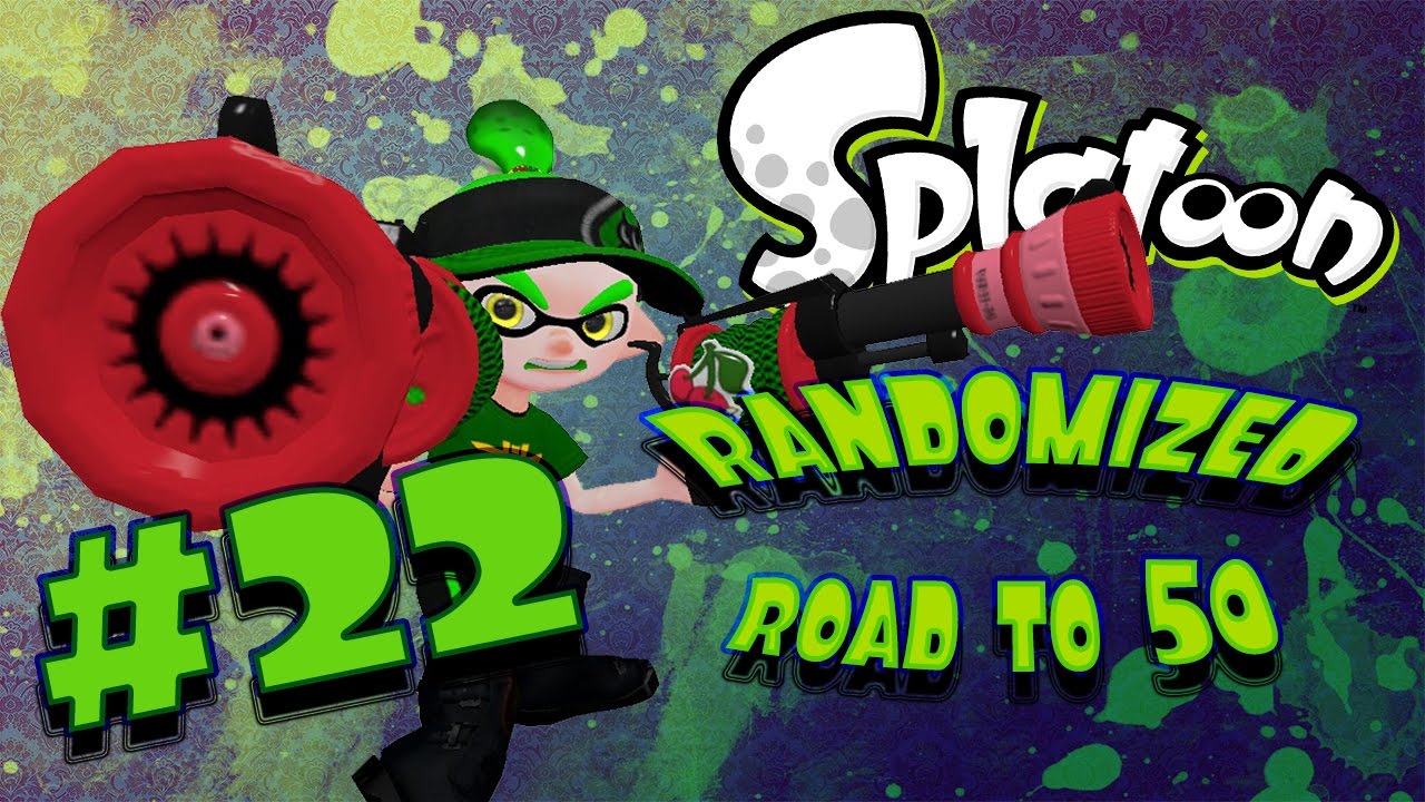 The UNSTOPPABLE Bubbler | Splatoon: Randomized Road to 50 - YouTube