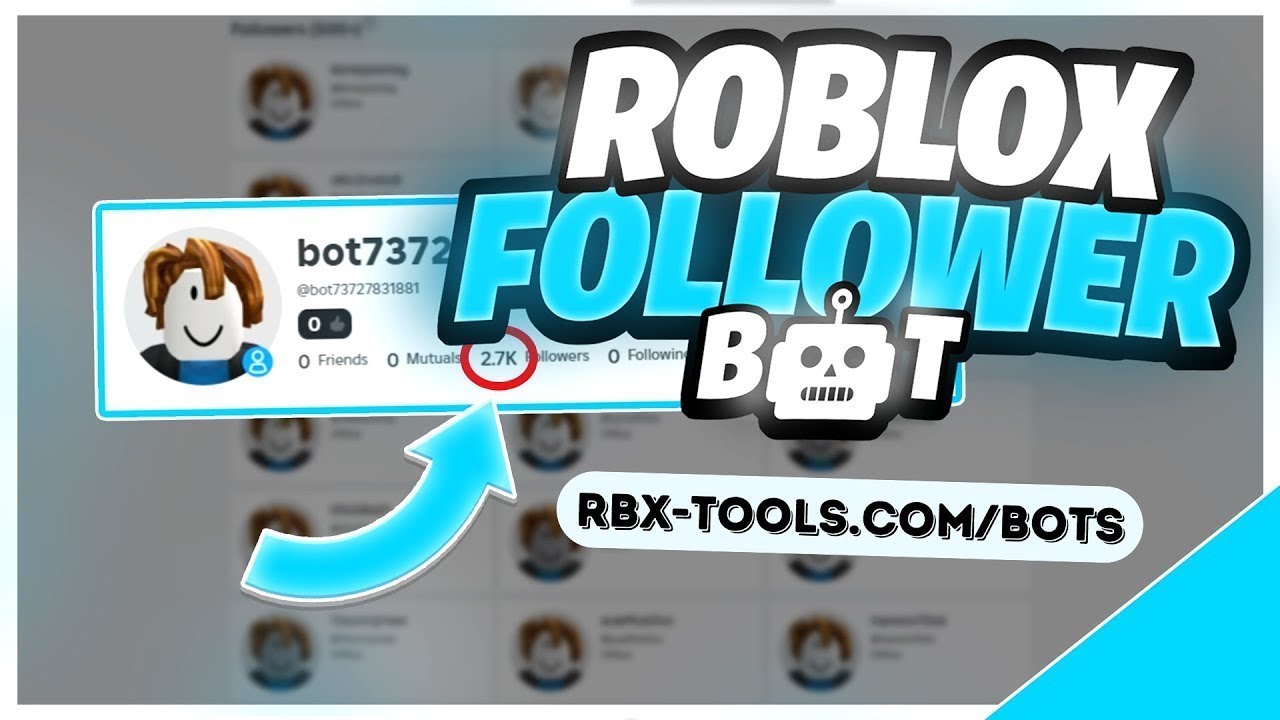 *NEW* HOW TO BOT FOLLOWERS ON ROBLOX IN 2025 - YouTube