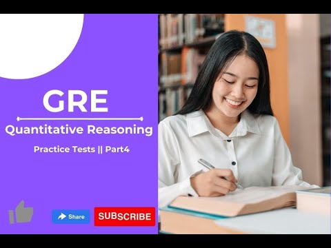 GRE Quantitative Reasoning Practice Tests part4 - YouTube