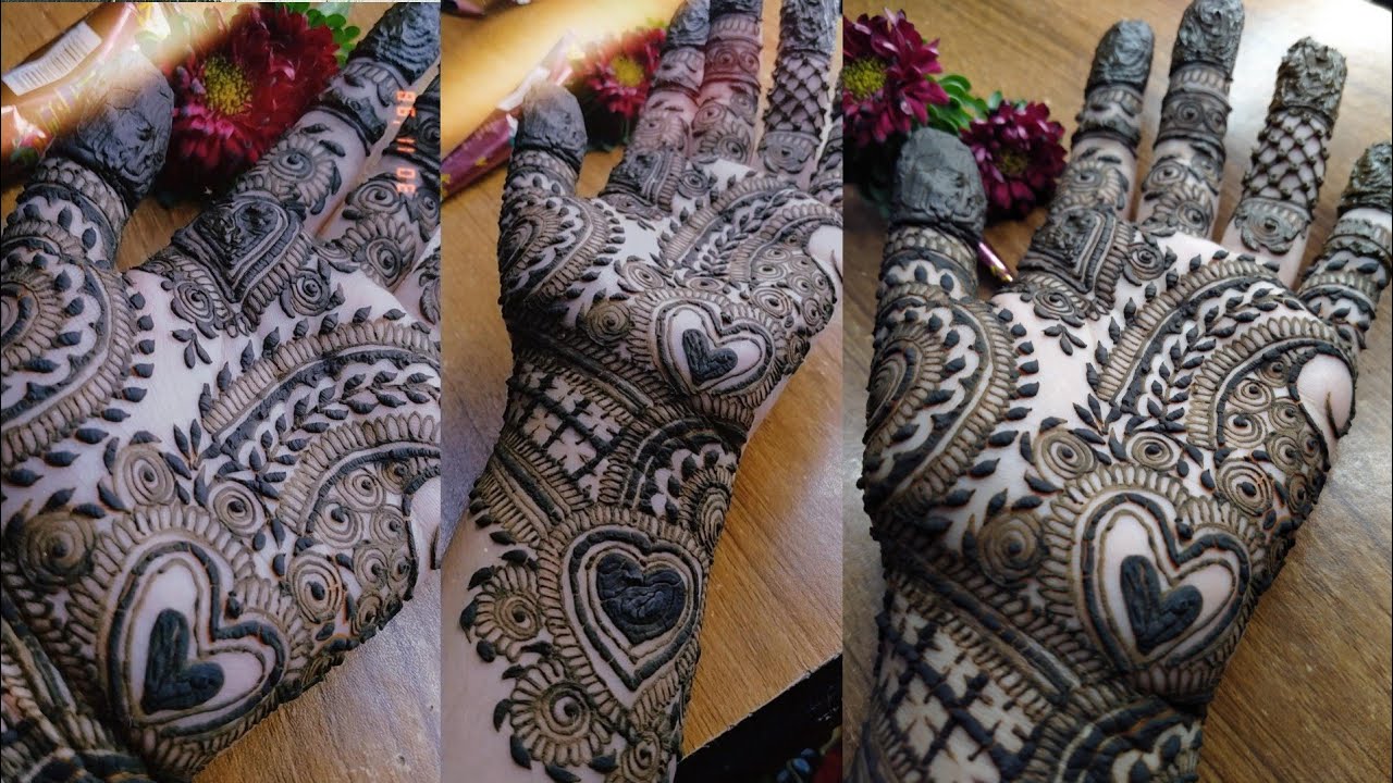Beautiful and gorgeous mehedi design | মেহেদী ডিজাইন - YouTube