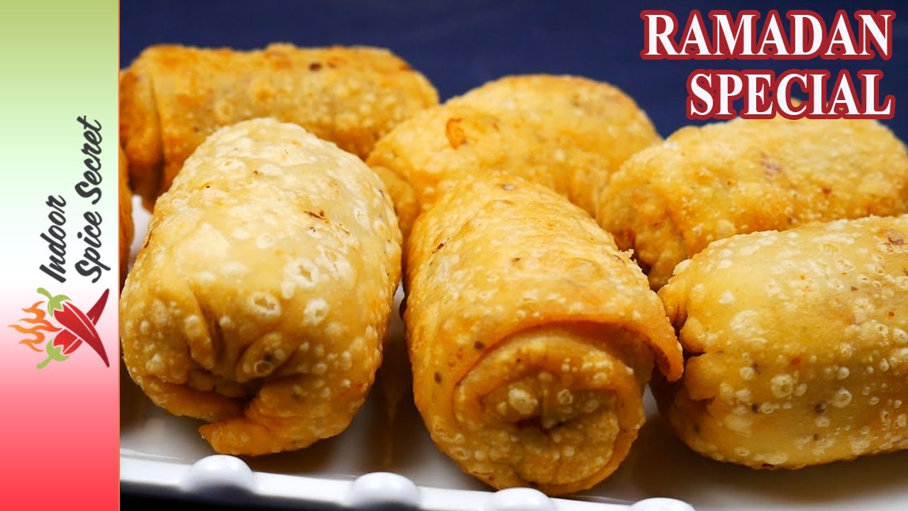 Chicken Potato Samosa Roll by Indoor Spice Secret - YouTube